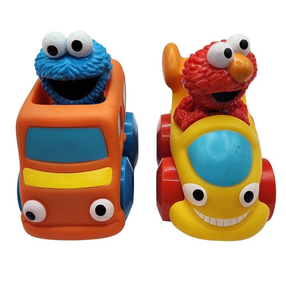 Hasbro | Toys | Pair Of Sesame Street Workshop Cars 21 Hasbro Elmo ...